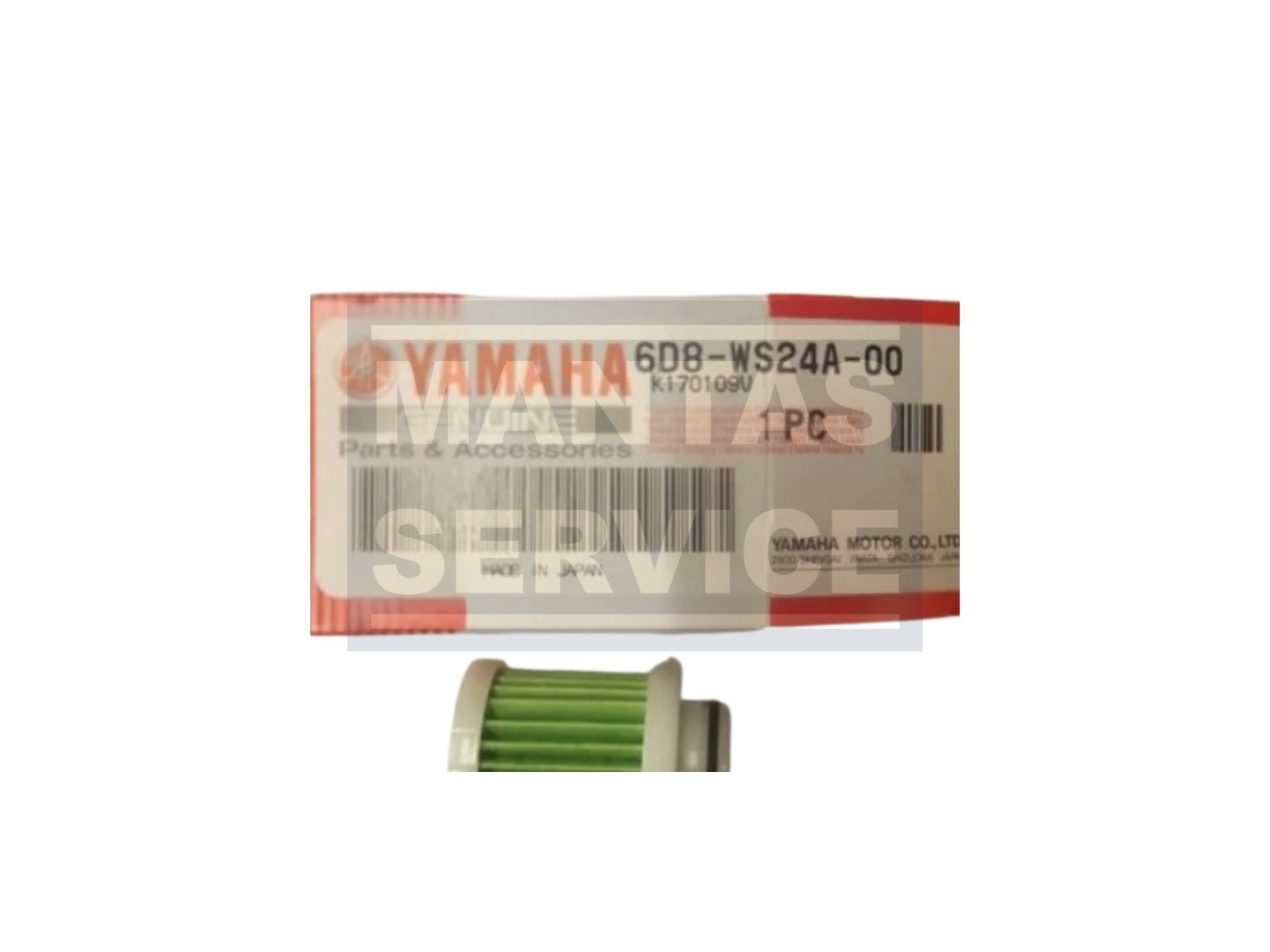 YAMAHA 6D8-WS24A-00 FILTER (WITH TAG) - Mantas Service